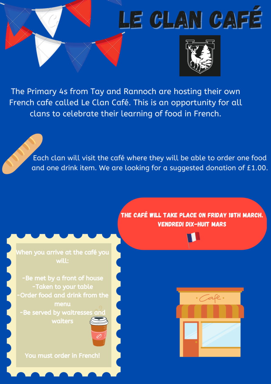 Le Clan Café – Calderwood Primary and Nursery