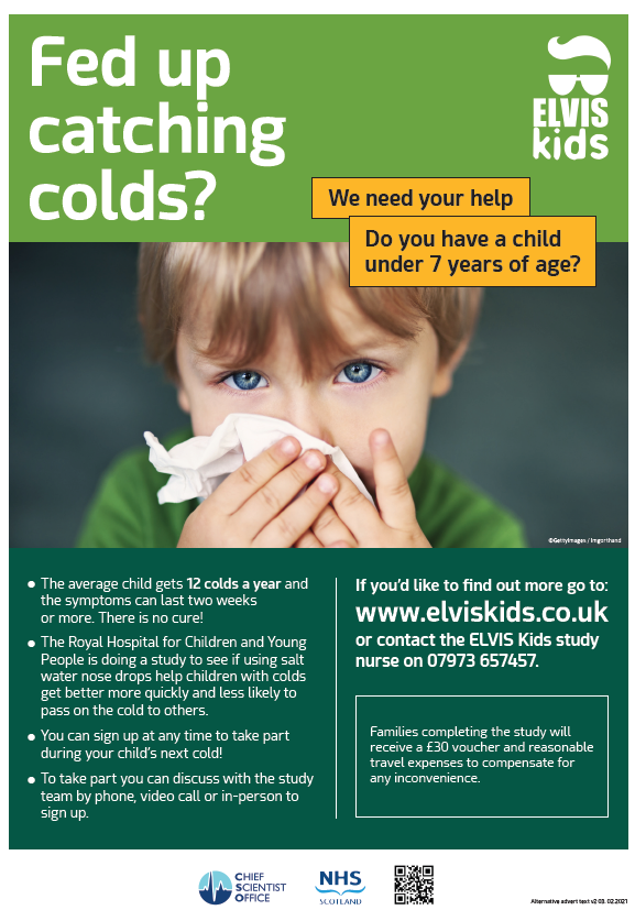 Elvis Kids Research Study – Calderwood Primary and Nursery