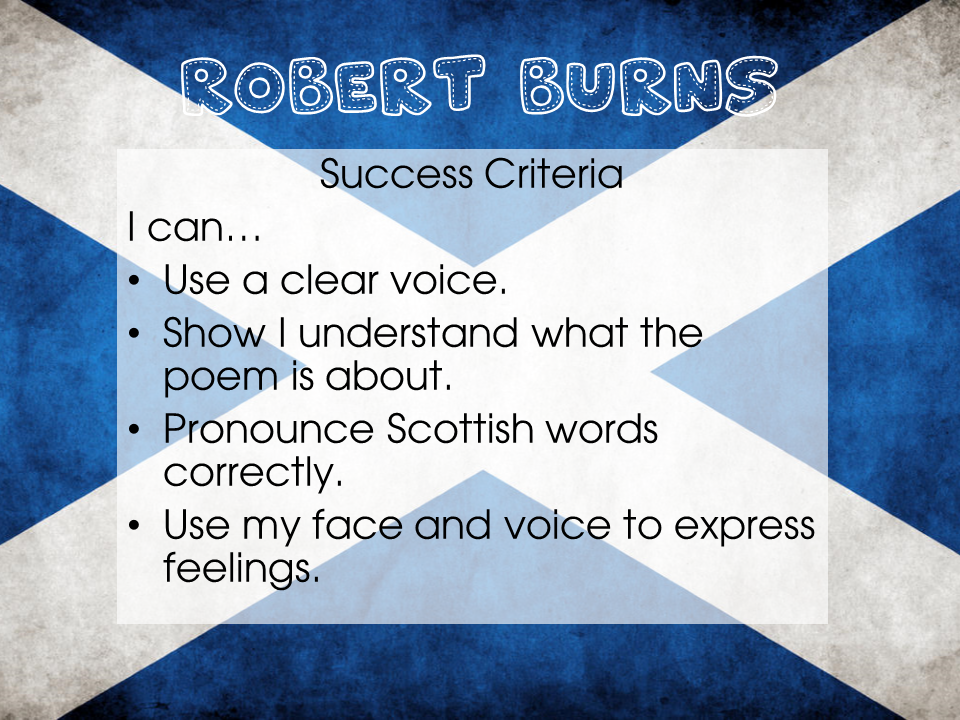 Scottish Poetry Competition – Calderwood Primary and Nursery