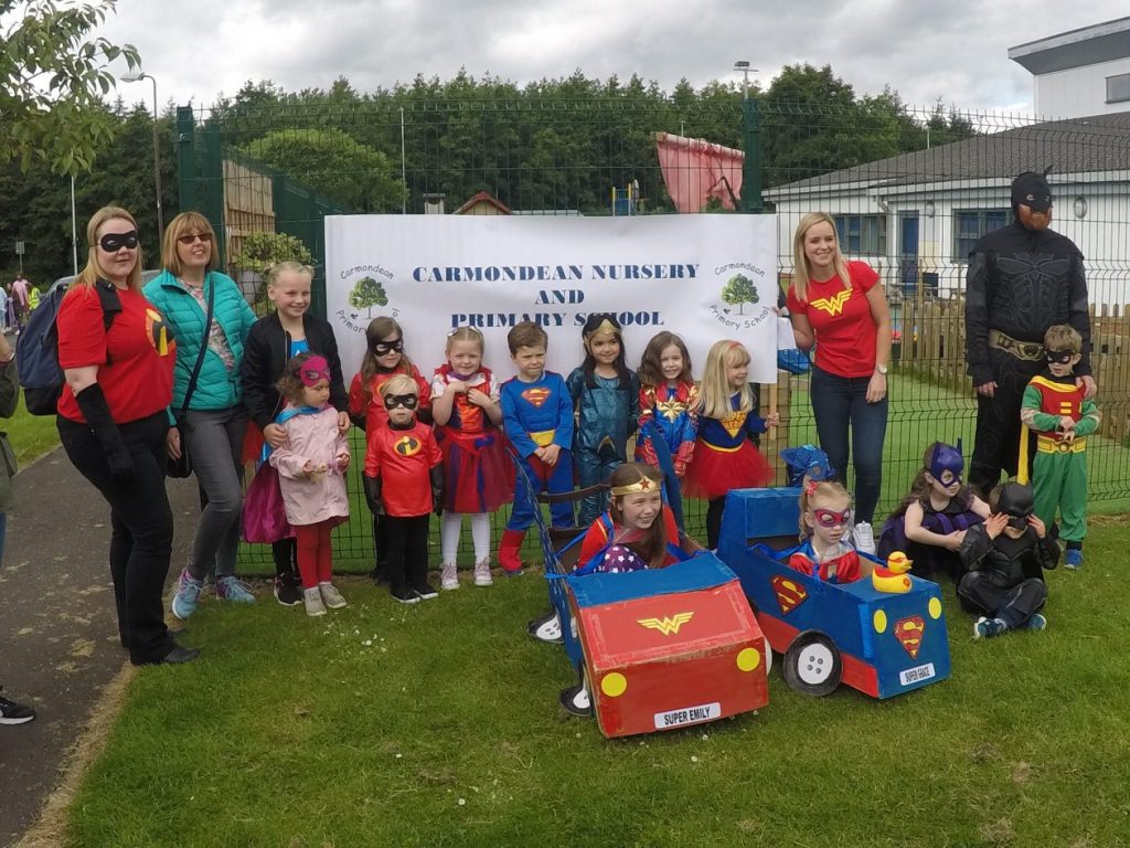 Super Heroes Spotted at Deans Gala Day – Carmondean Primary School Blog