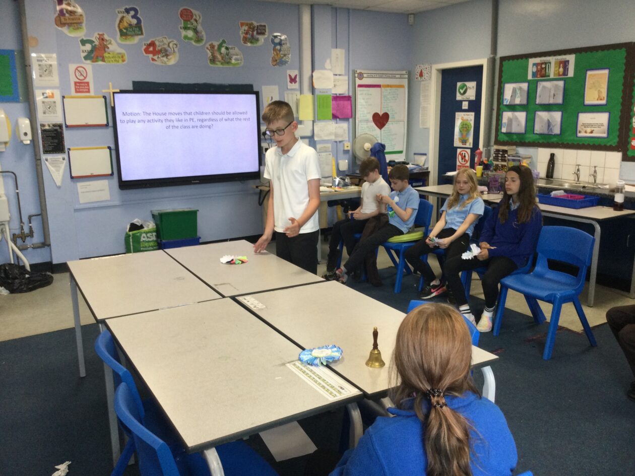 P6 Parliament – St Joseph's PS Whitburn