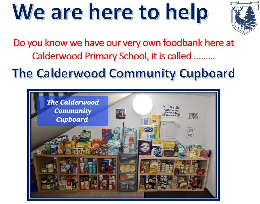Calderwood Community Cupboard – Calderwood Primary and Nursery