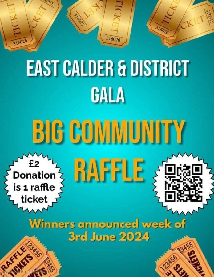 East Calder Gala Raffle – Calderwood Primary and Nursery