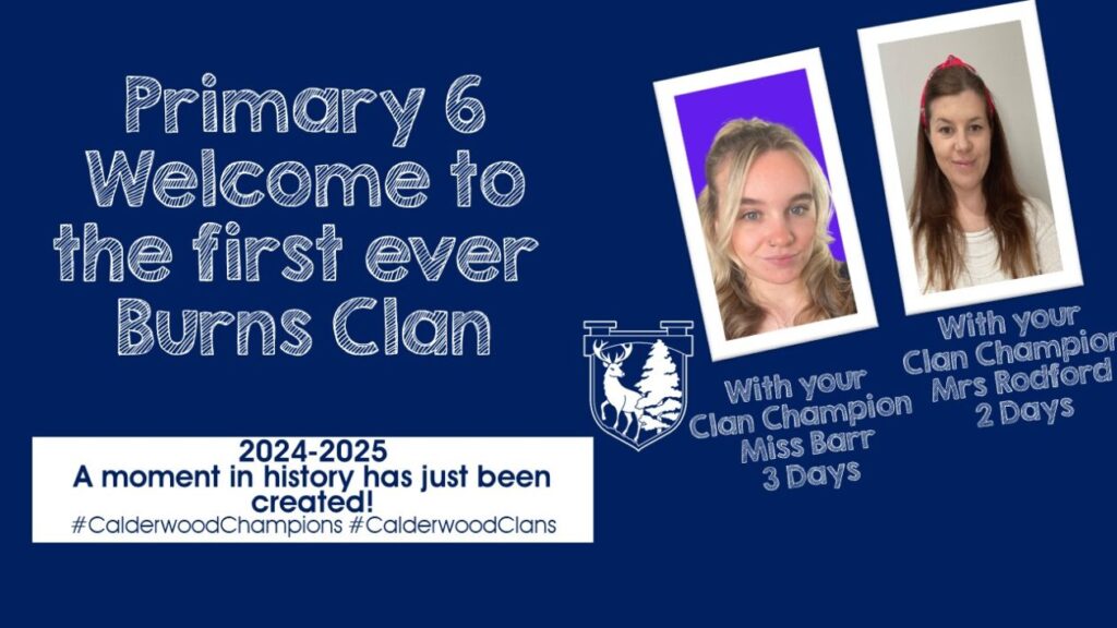 Burns Clan 2024-2025 - Calderwood Primary School