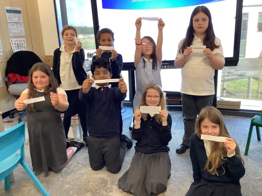 Tay Clan – Description Writing – Calderwood Primary and Nursery