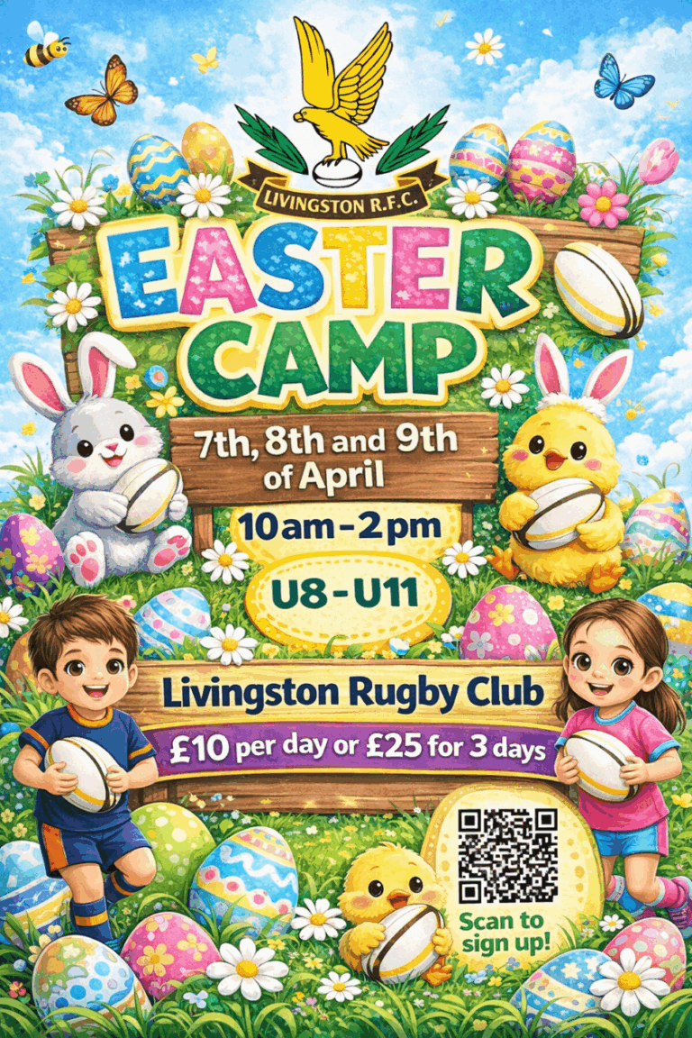 Livingston RFC Easter Rugby Camp – Calderwood Primary and Nursery