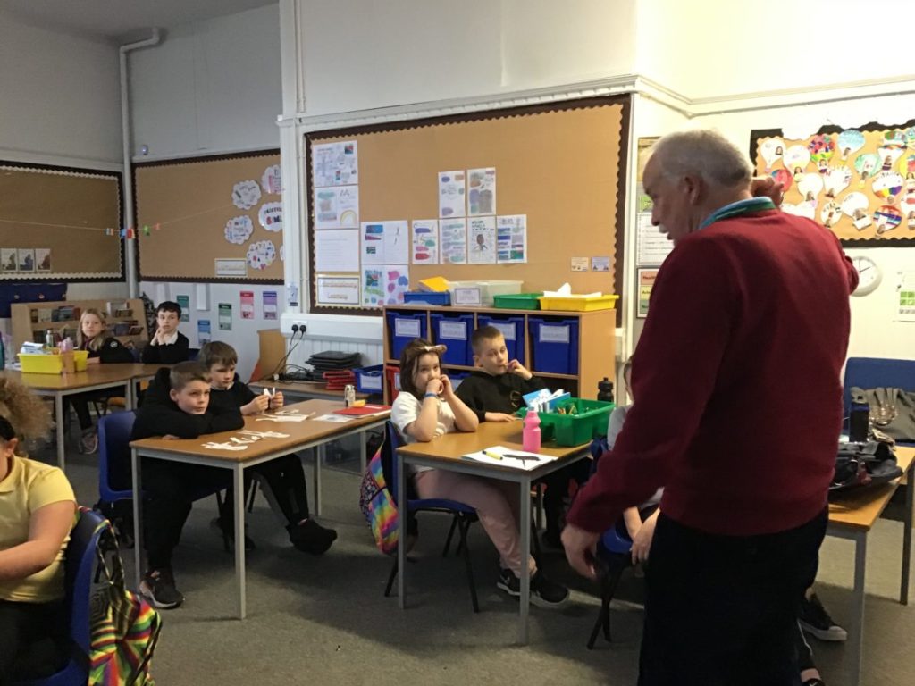 P5’s Special Visitor – East Calder Primary School Blog