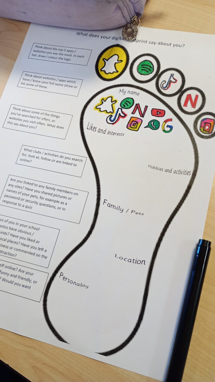 My Digital Footprint – Example Profile