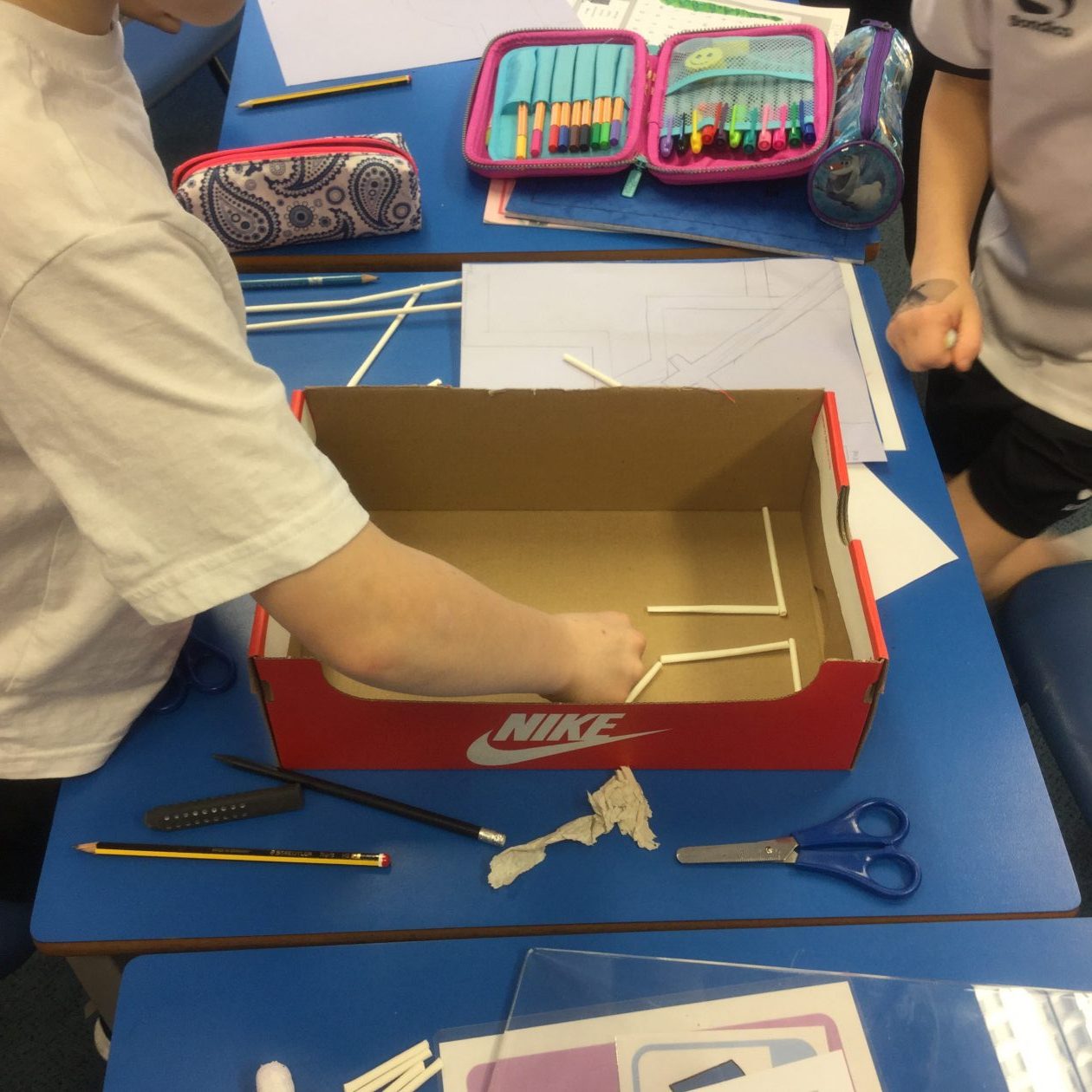 STEM Challenge – Shoebox Maze | Livingston Village Primary School