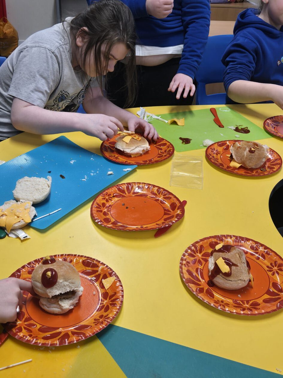 Monster Burgers Invade Ness Class | St Mary's RC Primary School