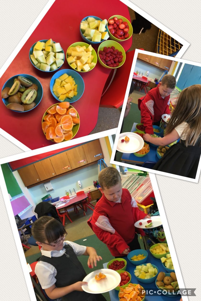 p2 fruit tasting | Toronto Primary School