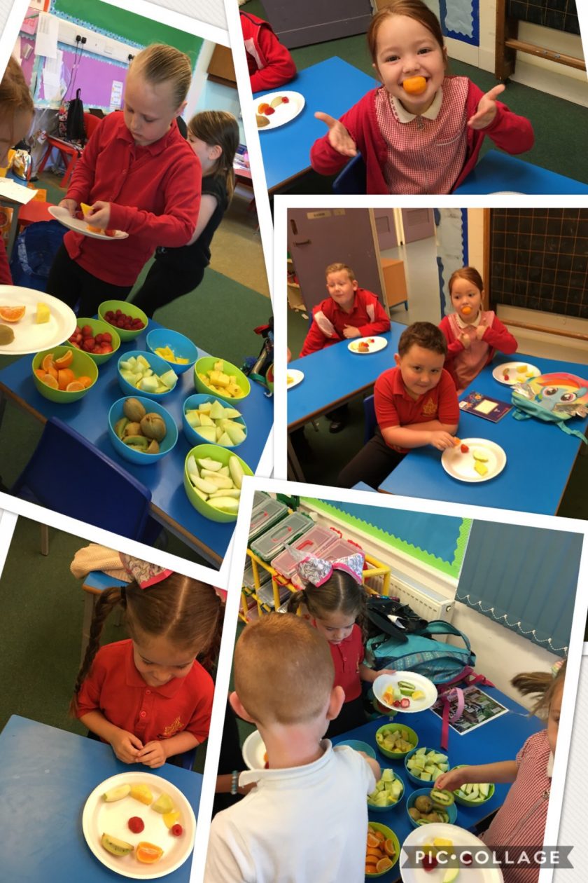 p2 fruit tasting | Toronto Primary School
