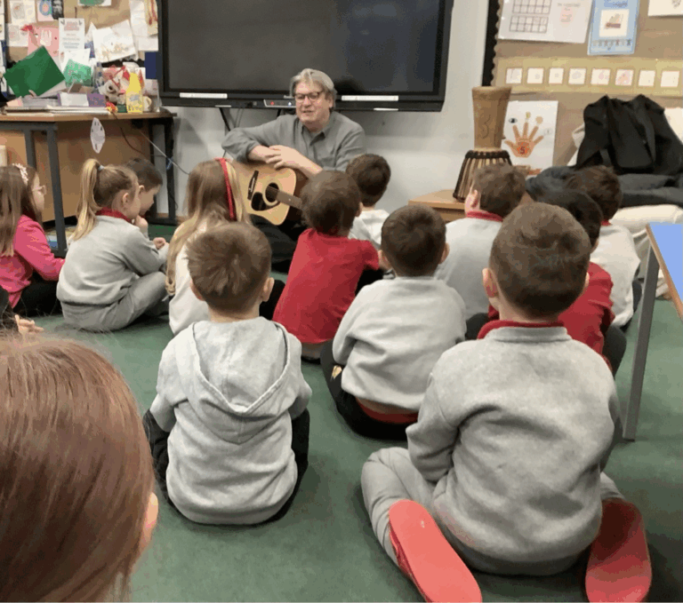 Wee Story, Big Sound Music Project in Primary 1B - Toronto Primary School